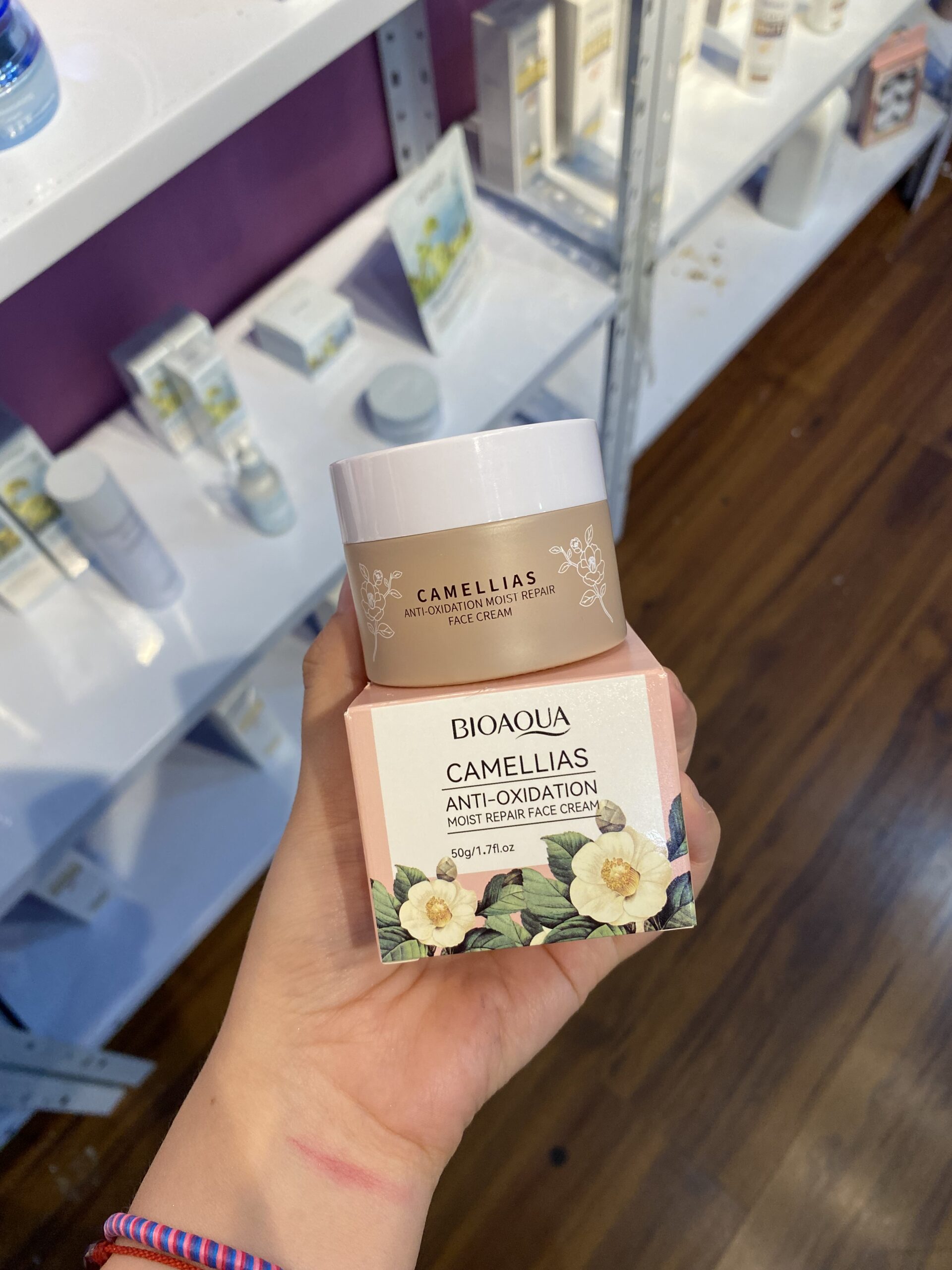 CREMA A BASE DE CAMELIA - Luna Morada MakeUp