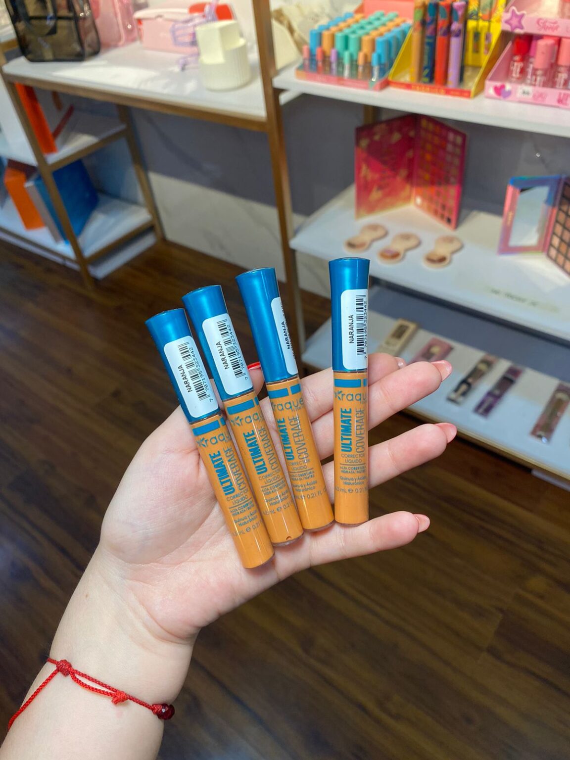 CORRECTOR LIQUIDO RAQUEL TONO NARANJA - Luna Morada MakeUp